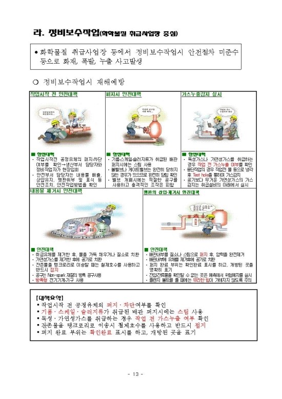 추락전도협착 및 화재폭발등 재해예방기술자료 네이버 블로그
