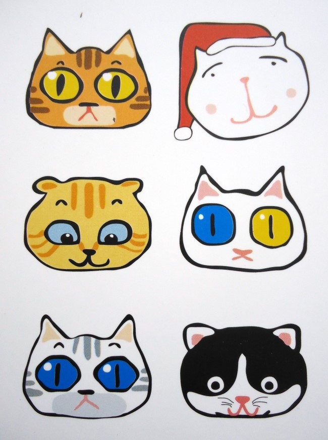 따라그리기 쉬운 캐릭터 그림 귀여운 고양이 일러스트 네이버 블로그