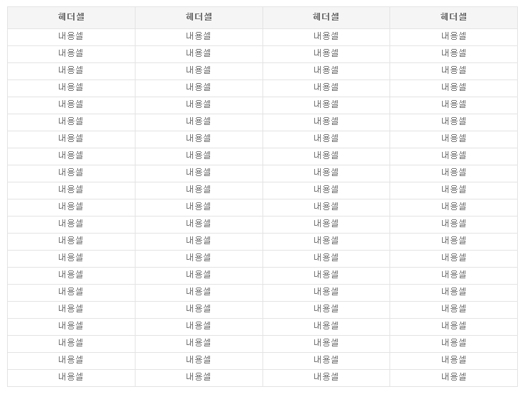 Htmlcss Table Border Collapse Collapse 네이버 블로그