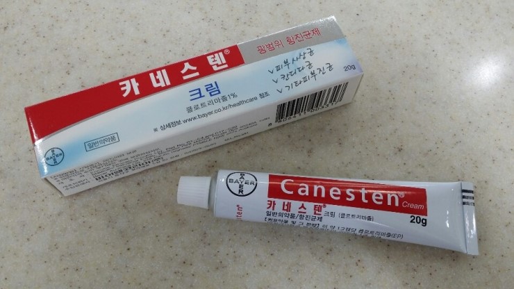 카네스텐연고 항진균제 연고로 무좀을 치료 네이버 블로그