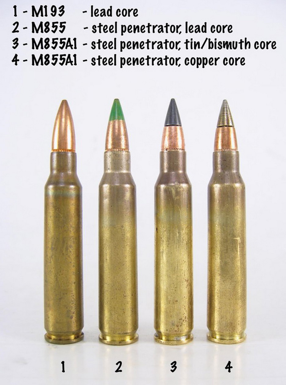 윈체스터 WINCHESTER M193 5.56 x 45mm NATO FMJ 소총탄 : 네이버 블로그