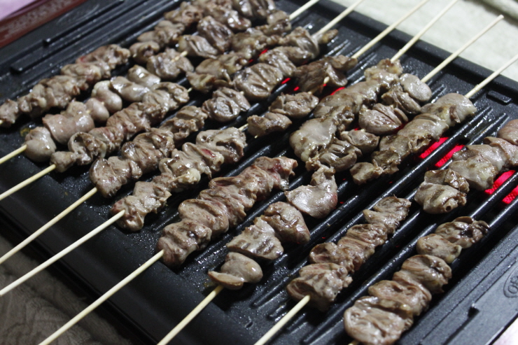 염통꼬치소스 ♬ 염통꼬치구이 만들기 사르르~~ 네이버 블로그