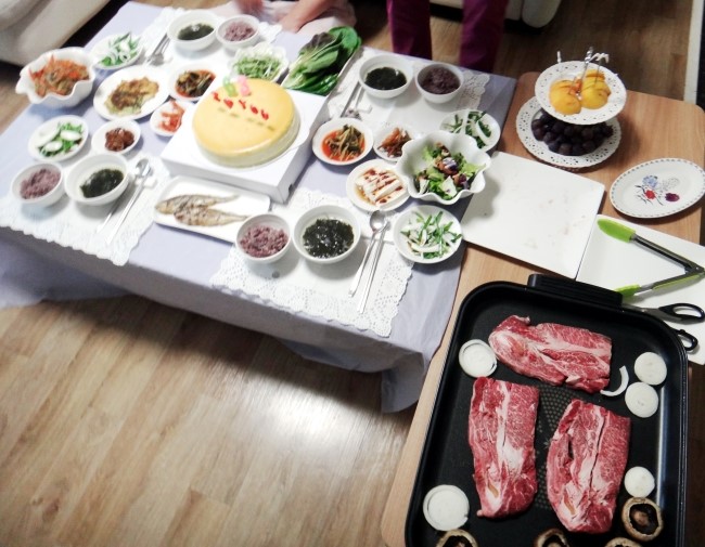 부모님 생일상차림 메뉴 시아버지 생신상차려드렸어요 사랑받는 며느리가 차린 생신상차리기 네이버 블로그 