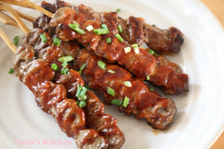 추억의 맛 염통꼬치 닭염통 꼬치구이 만드는 법 네이버 블로그