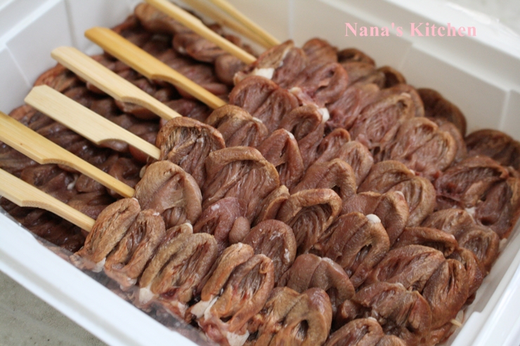 추억의 맛 염통꼬치 닭염통 꼬치구이 만드는 법 네이버 블로그