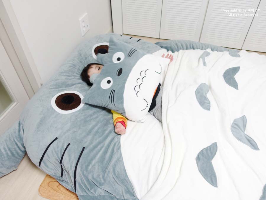 토토로침대 후기 캐릭터침대 인테리어소품 네이버 블로그