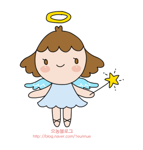 손그림 일러스트 ♡ 아기 천사 그리기 다이어리 꾸미기 네이버 블로그