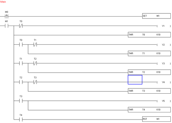 02 Plc 타이머timer 이용하여 Led 연속으로 켜기 네이버 블로그