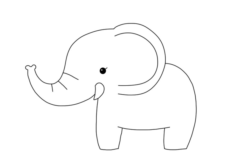 손그림 일러스트 ＃ 오늘은 코끼리 캐릭터를 그린다 네이버 블로그