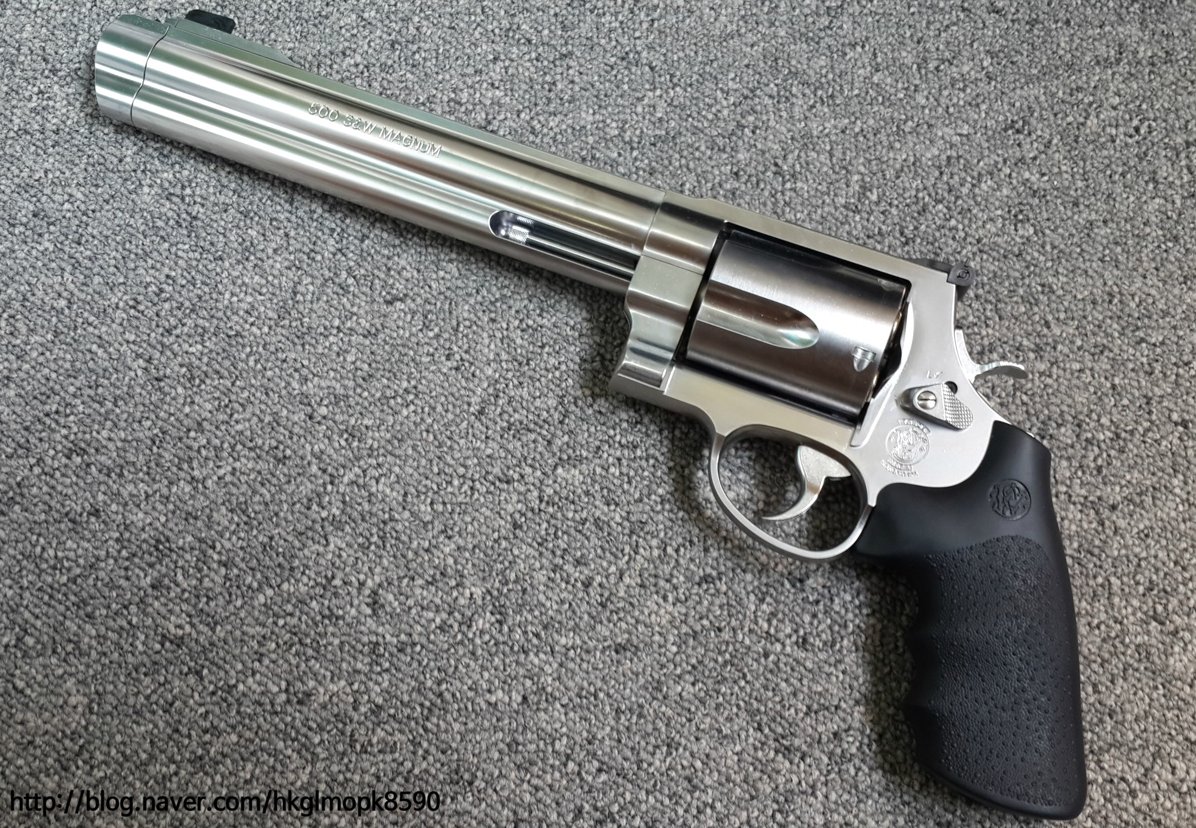 [다나까] S&W M500 8.375 inch 가스 리볼버 : 네이버 블로그