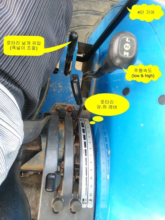 트랙터 운전요령 기기조작 네이버 블로그