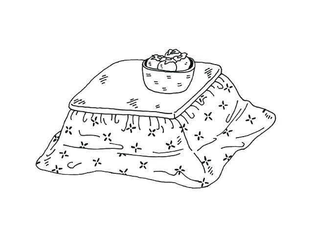 하루의 손그림 일러스트 강좌 코타츠 네이버 블로그 