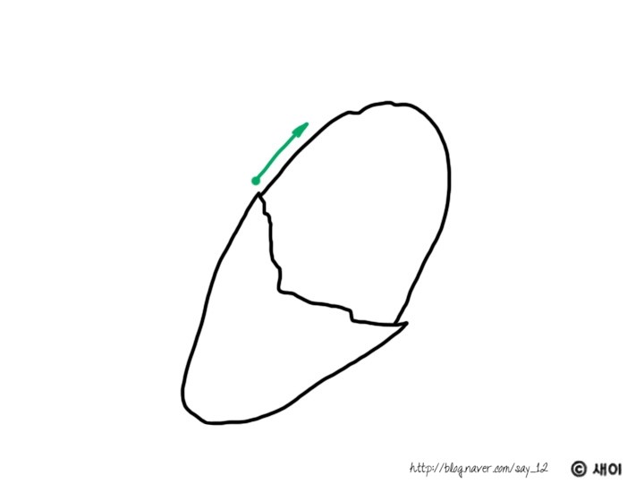 손그림 일러스트 강좌 군고구마 그리기 네이버 블로그