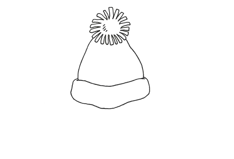 하루의 손그림 일러스트 강좌 털모자 털장갑 네이버 블로그 