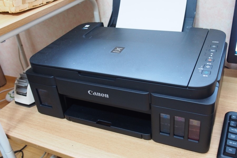 캐논 무한잉크 복합기 G3900 프린터 사용법 : 네이버 블로그