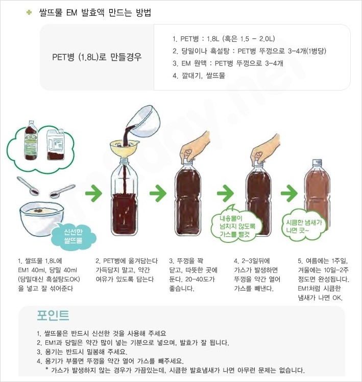 친환경 만능 세제 Em발효액 만들기and사용 방법 네이버 블로그