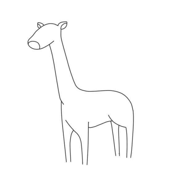 손그림 일러스트 강좌 기린 그리는법 기린 일러스트 그리기 네이버 블로그 