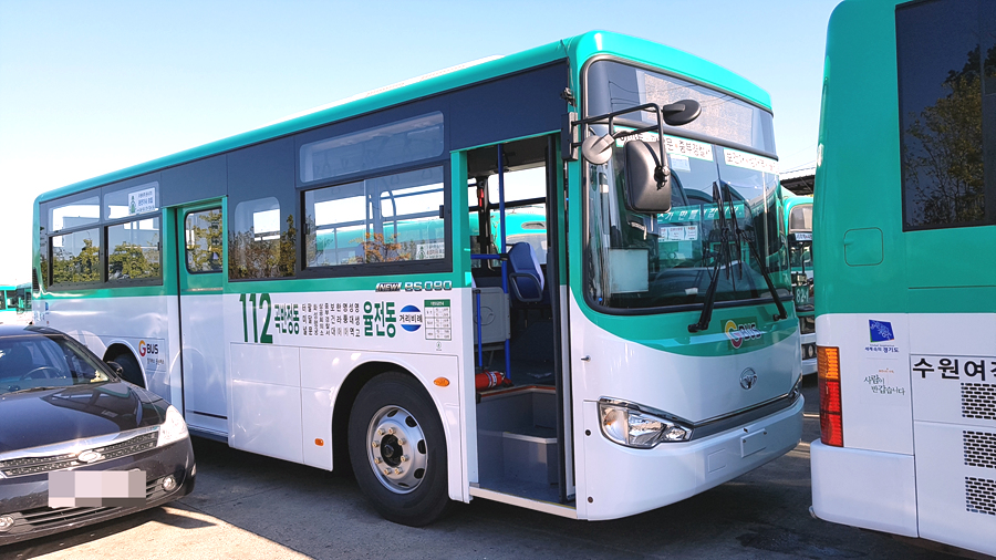 수원여객 NEW BS090 디젤 , NEW BS110 저상 CNG (자일대우버스) 신차출고. : 네이버 블로그