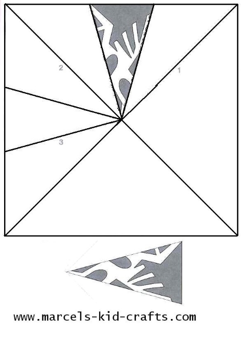 종이눈꽃만들기 도안 Snowflake 눈결정체자르기 네이버 블로그
