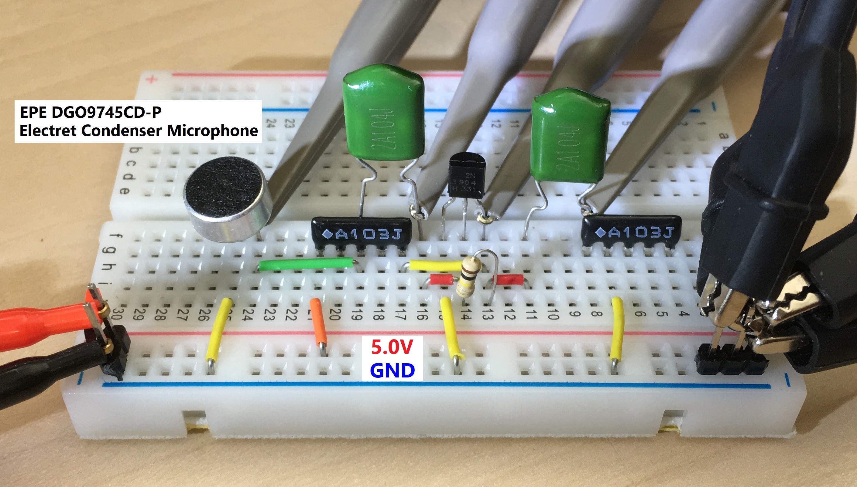 마이크 프리앰프 (Preamplifier, Preamp) 회로 실험 : 네이버 블로그