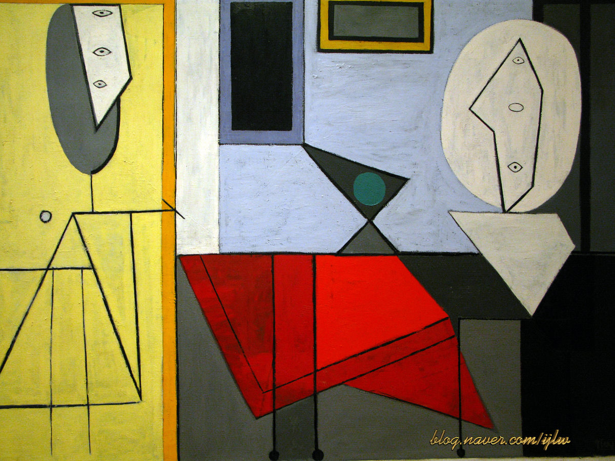 뉴욕 현대미술관 1 피카소 아비뇽의 처녀들 거울앞의 여인 샤갈 나와 마을 Moma Museum Of Modern Art
