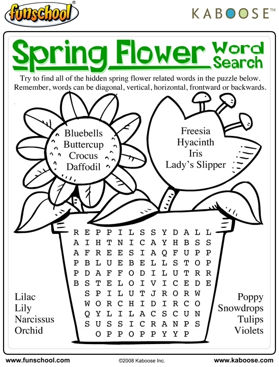 봄 관련 놀이자료미로찾기 스도쿠 영어단어찾기 영어단어맞추기 네이버 블로그