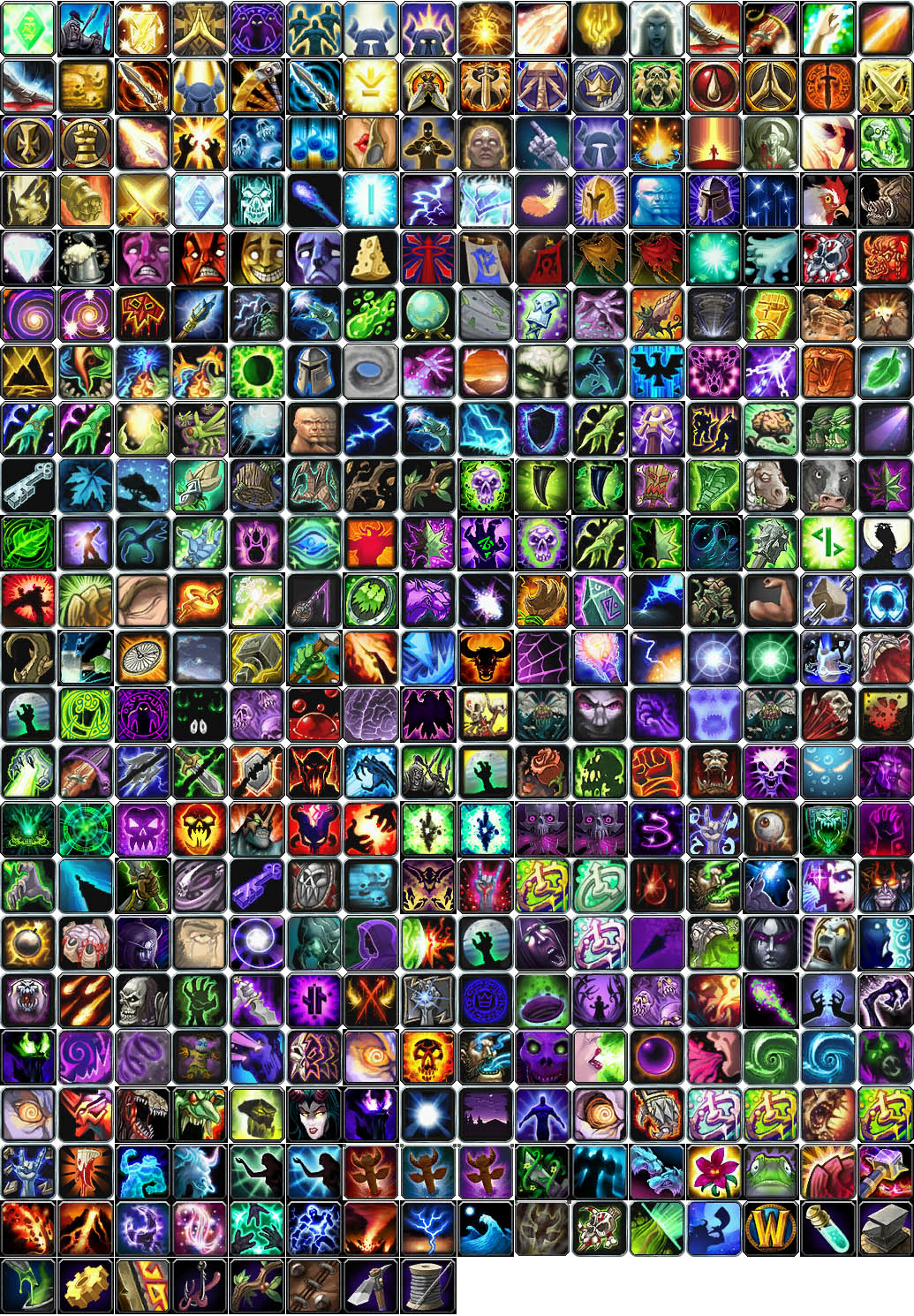 [설정참고자료] WOW ICON SET : 네이버 블로그