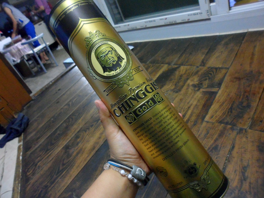 몽골 보드카 "CHINGGIS GOLD" 칭기스 골드 : 네이버 블로그