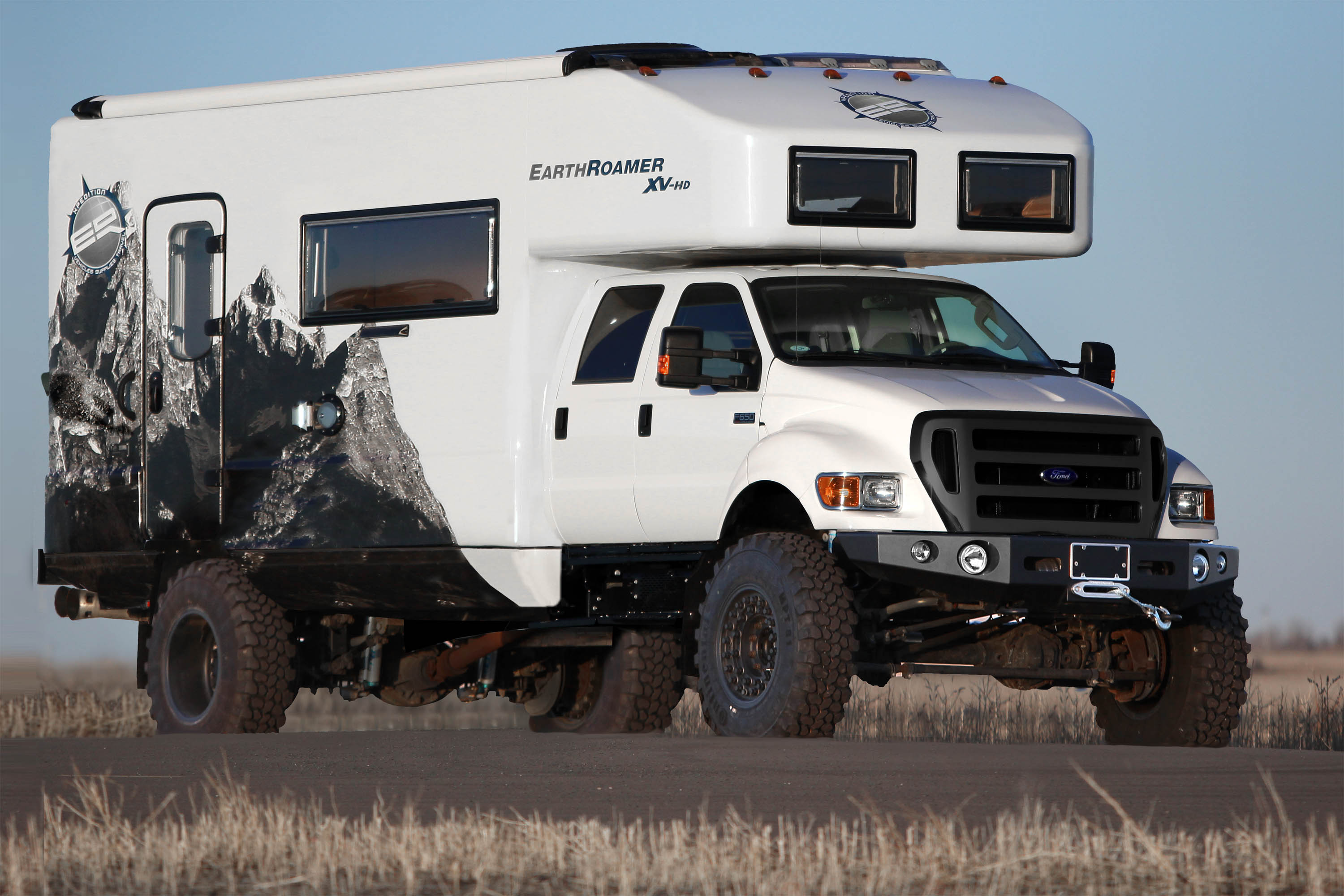 대형 오프로드 캠핑카 EarthRoamer XV-HD (Ford F-650 Based) : 네이버 블로그