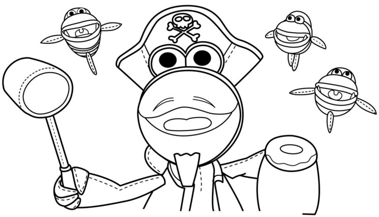Cocomong Coloring Pages Coloring Pages