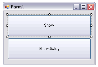 [C#] Form Show() , Form ShowDialog() : 네이버 블로그