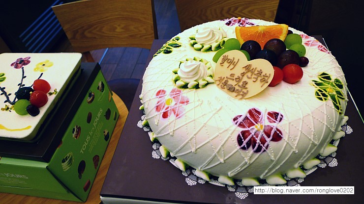 뚜레쥬르 케익 주문제작 : 네이버 블로그