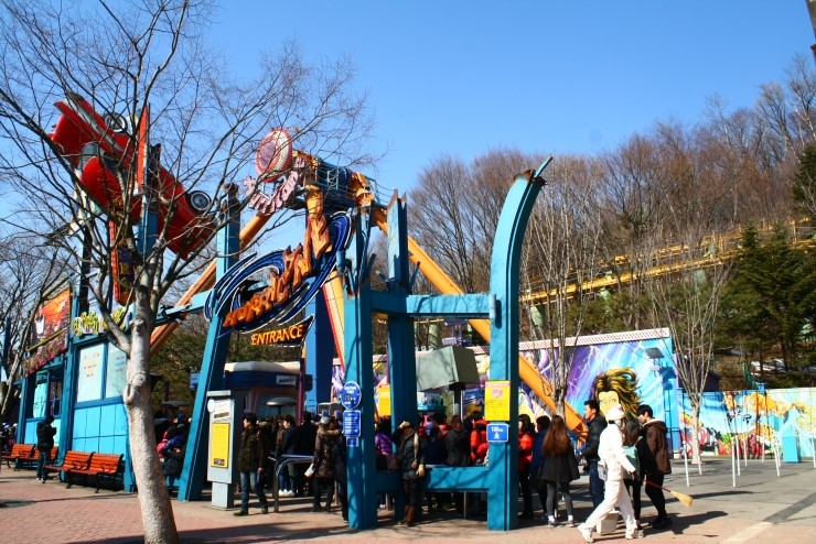 에버랜드 놀이기구 (T익스프레스, 렛츠 트위스트, 더블락스핀, 롤링엑스 트레인, 챔피언쉽 로데오, 콜럼버스 대탐험) : 네이버 블로그