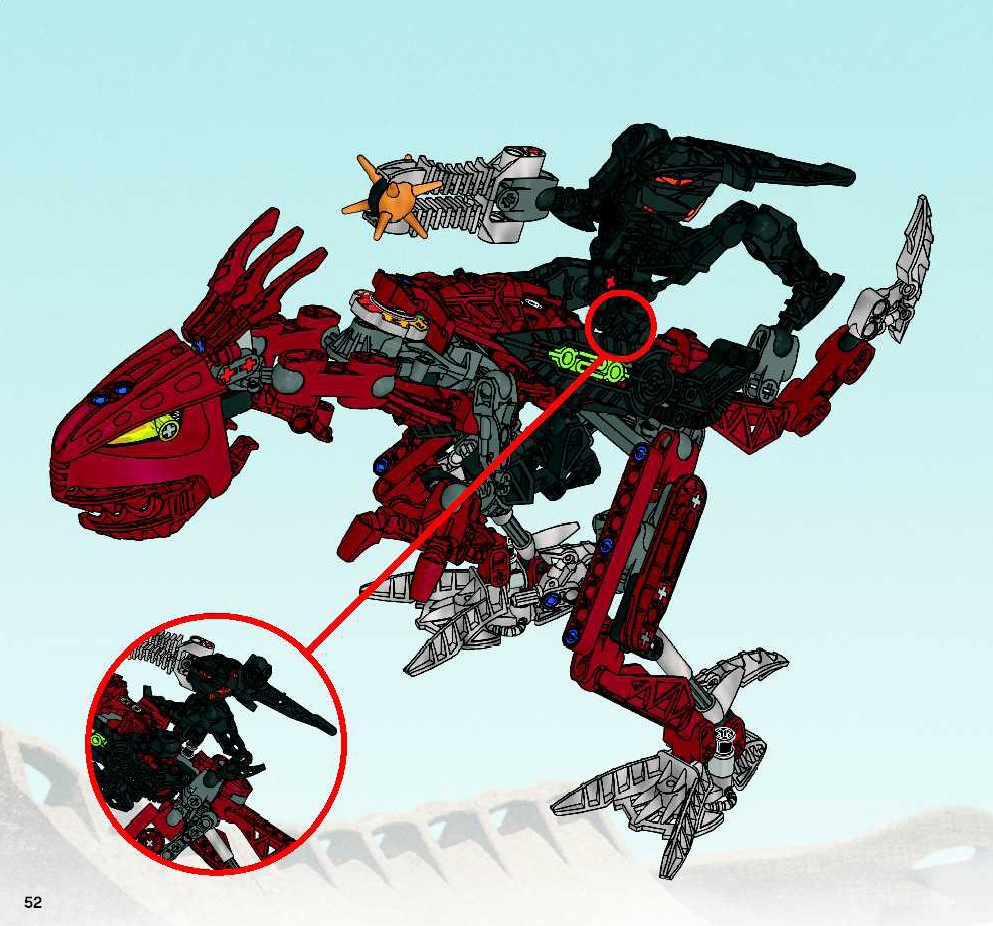 레고 바이오니클 글라토리안 - 8990 페로와 스커믹스 설명서 [8990 Fero & Skirmix] : 네이버 블로그