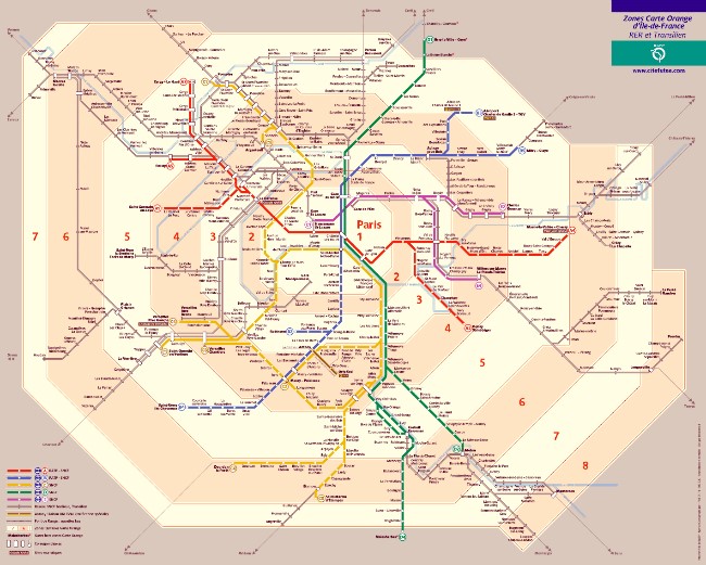 [파리여행정보] 파리 구역지도(Zone map) 및 주요 관광지 맵 : 네이버 블로그