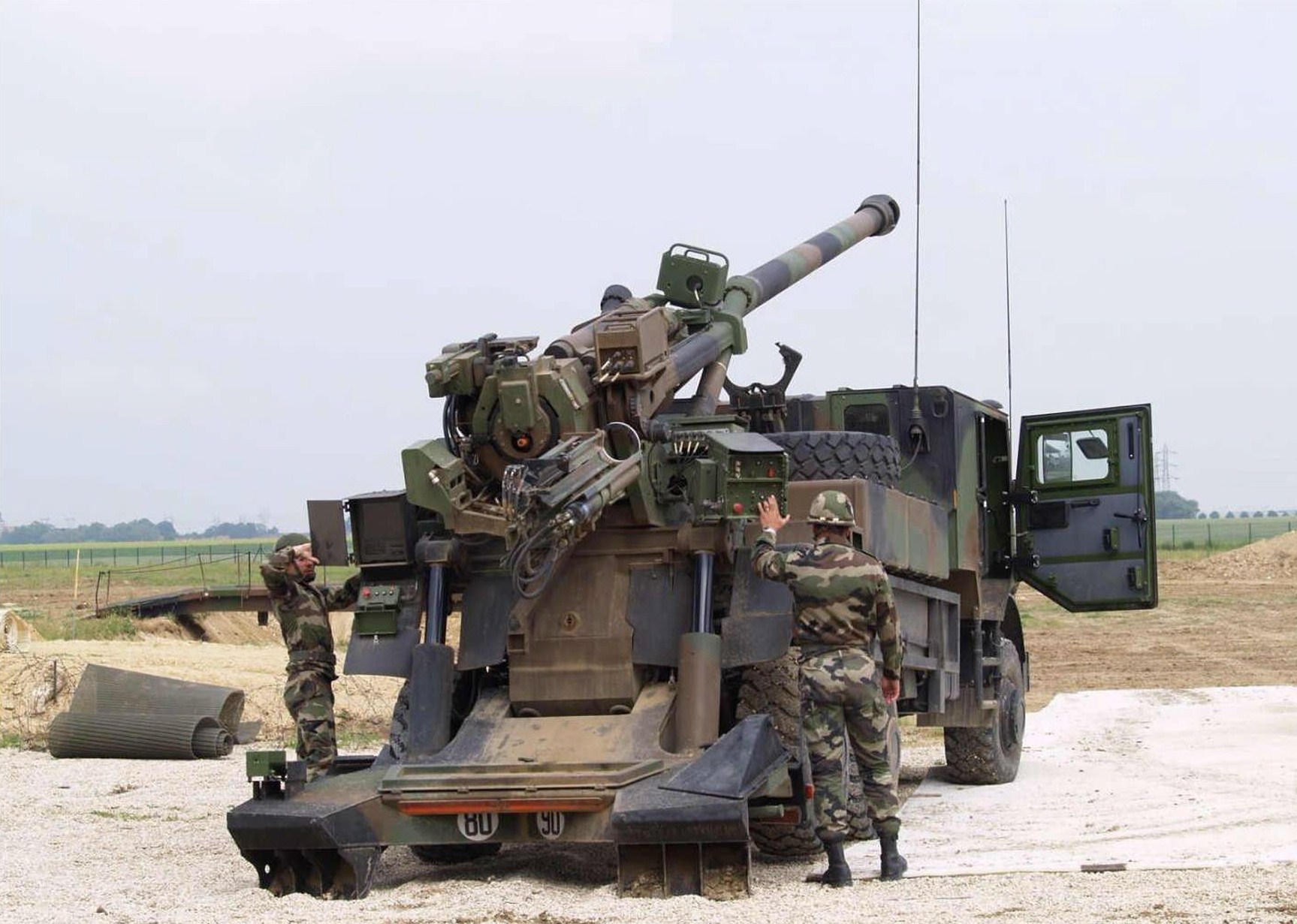 Caesar 155mm Self-Propelled Howitzer ( 케사르 155mm 차륜자주포 ) : France : 네이버 블로그