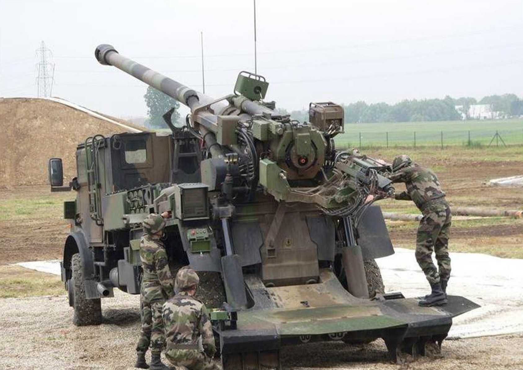 Caesar 155mm Self-Propelled Howitzer ( 케사르 155mm 차륜자주포 ) : France : 네이버 블로그