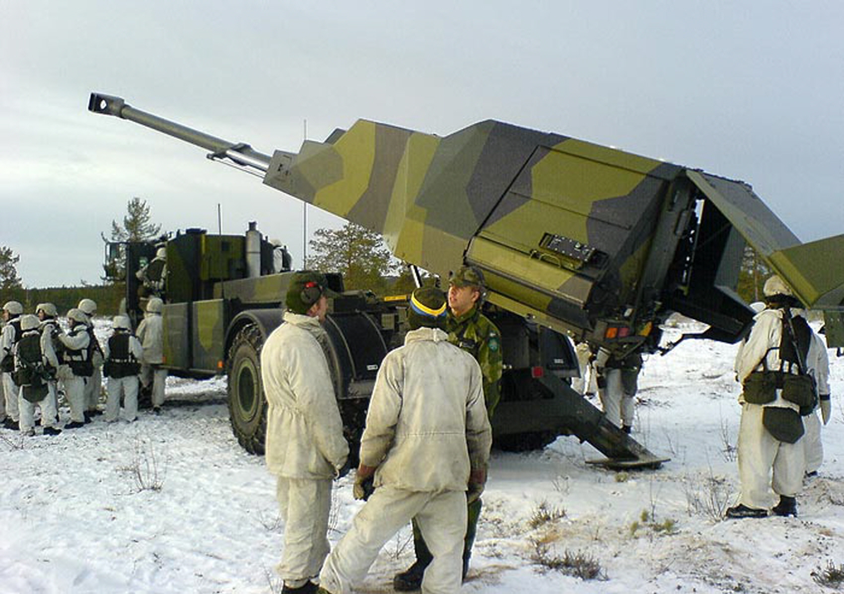 Archer Artillery System / Archer - FH77BW L52 ( 아처 FH77BW L52 차륜자주포 ...