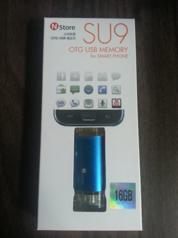 OTG USB SU9 개봉기 - 에누리 쇼핑지식 리뷰