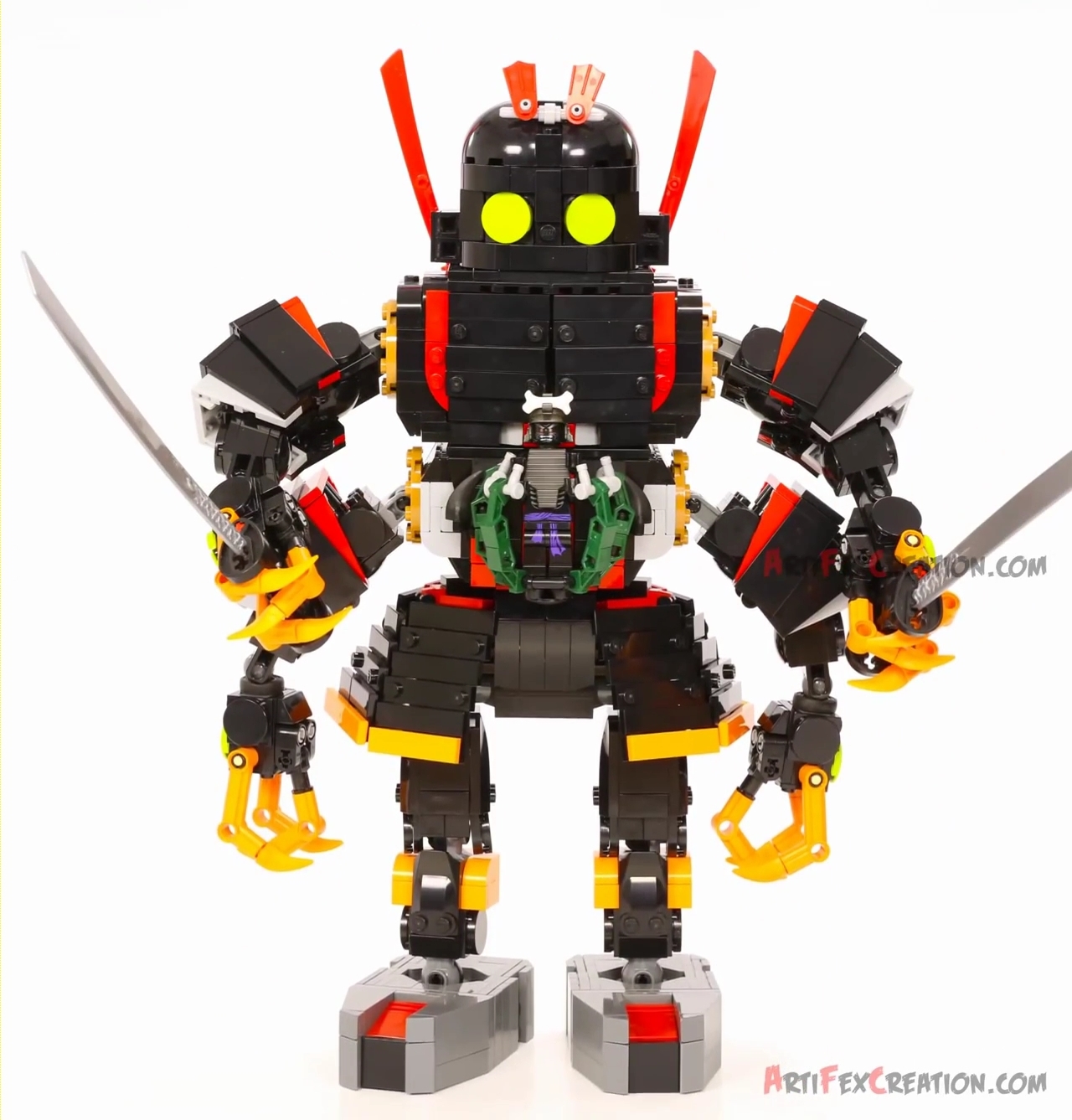 레고 해외 작품 - 가마돈 메카 [GODZILLA GARMADON MECH Custom Lego Ninjago 70504 ...