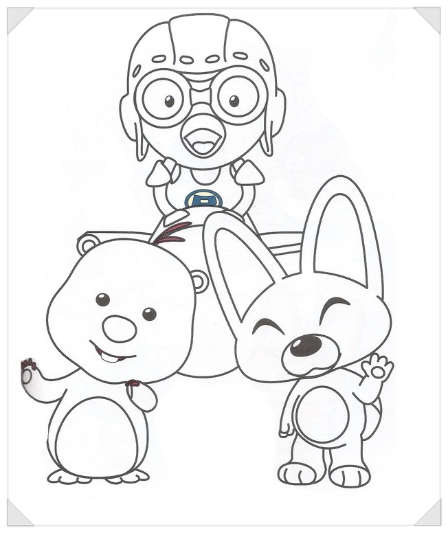 Cocomong Coloring Pages Coloring Pages