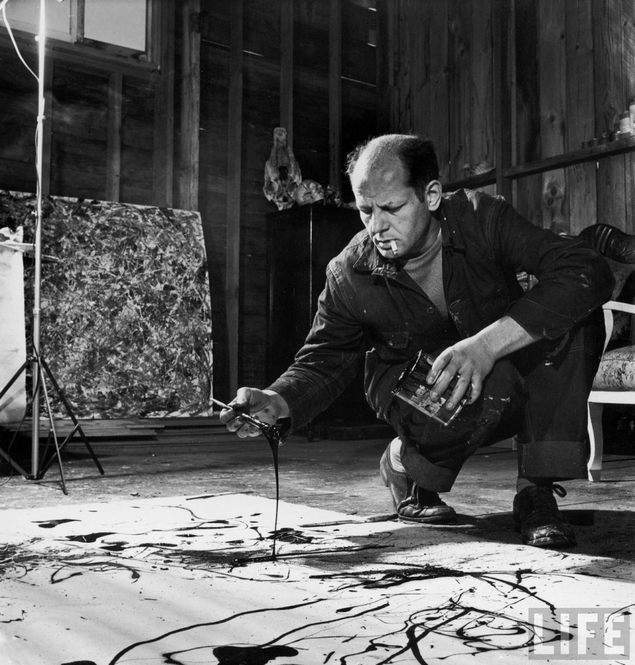 어떻게 그림을 그리는 가, 잭슨 폴록(Jackson Pollock) : 네이버 블로그