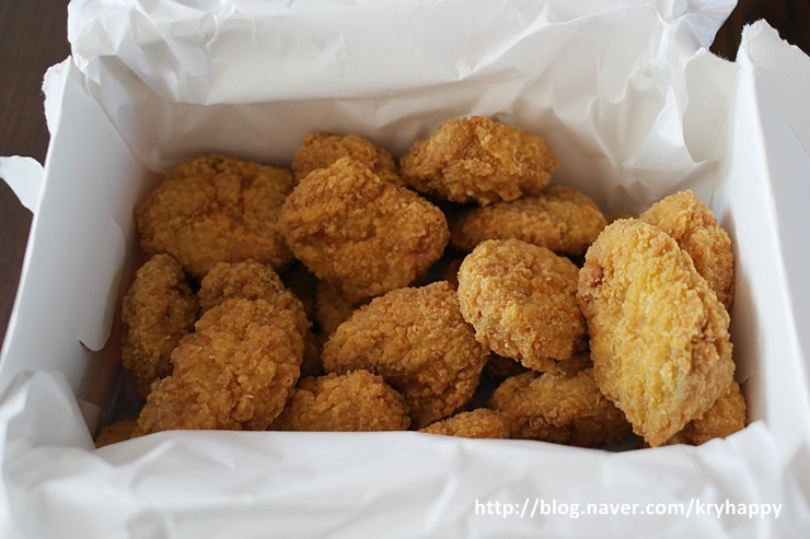 롯데리아 :: 롯데리아 순살치킨풀팩 ♪ (Thanks to 해피민) : 네이버 블로그