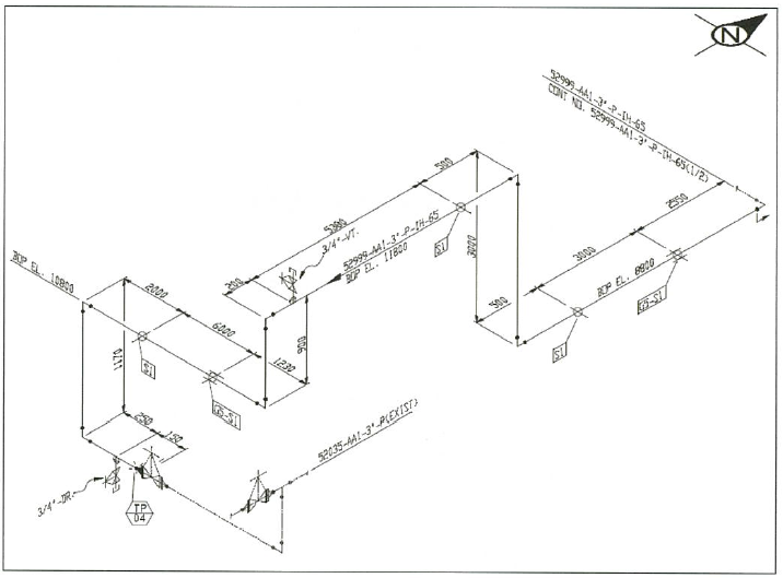 [배관] ISO Drawing (isometric Drawing) : 네이버 블로그