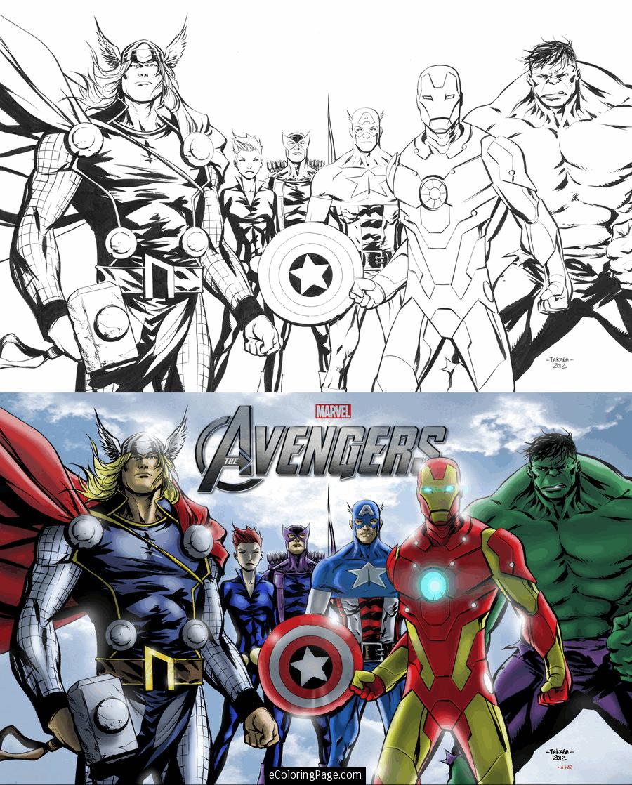 Avengers coloring (어벤져스 색칠공부) : 네이버 블로그