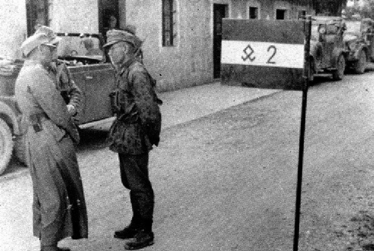 독일 제7 SS 프린츠 오이겐 자원 산악 사단 사령관 아르투르 플랩스[Nazi German 7th SS Volunteer ...