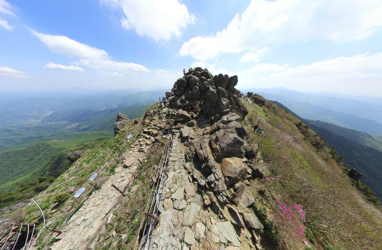 지리산 등산코스 중산리-천왕봉 최단코스 파노라마로 살펴보기 : 네이버 블로그