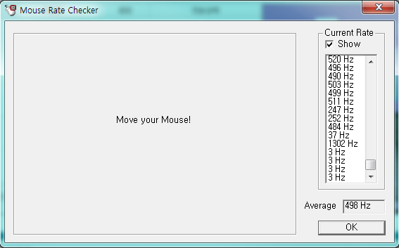 마우스의 폴링레이트를 측정해보자! Mouse Rate Checker : 네이버 블로그