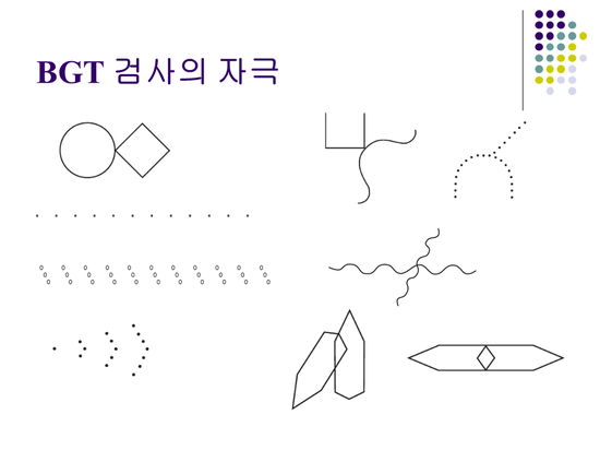 심리검사-BGT-벤더 게슈탈트 검사 : 네이버 블로그
