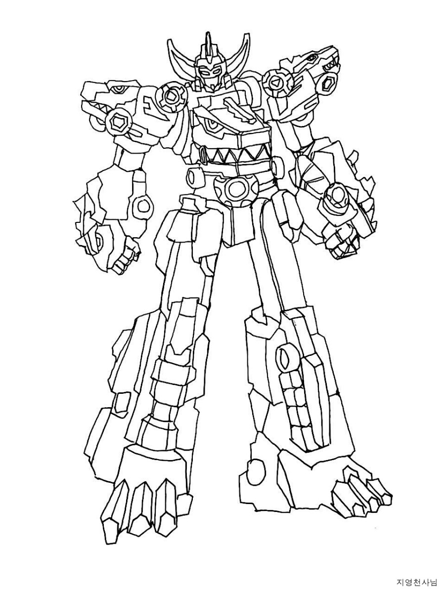 다이노코어 색칠공부 / 2탄 ^^ : 네이버 블로그